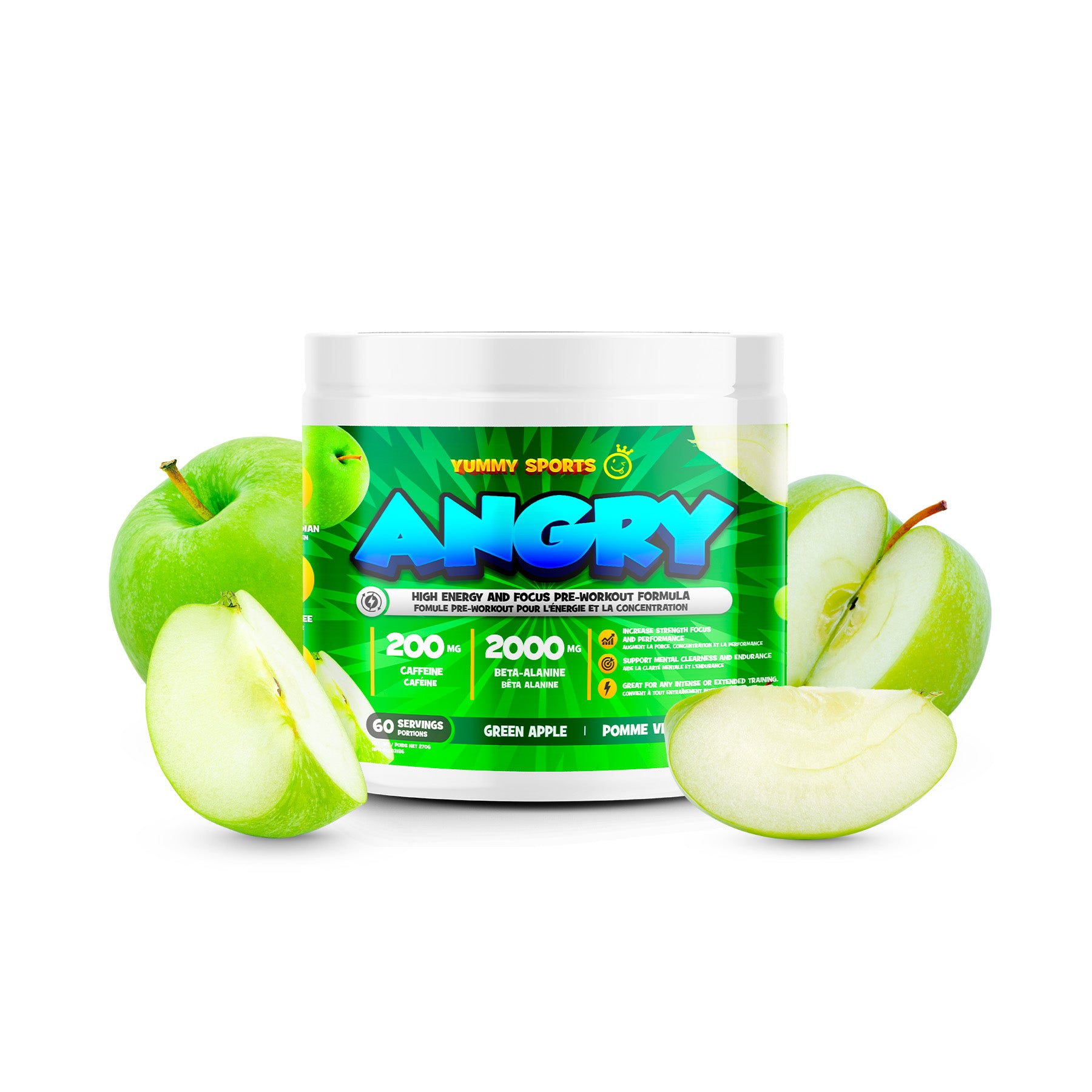 Angry Pre-Workout | Yummy Sports